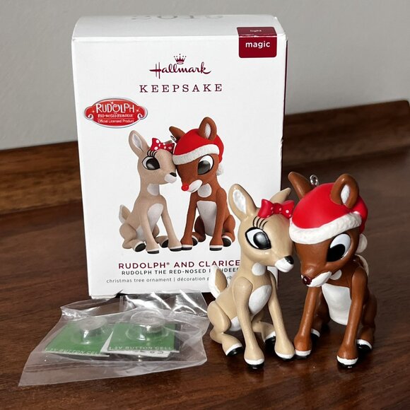 Hallmark | Holiday | Hallmark Magic Keepsake Ornament Rudolph And ...